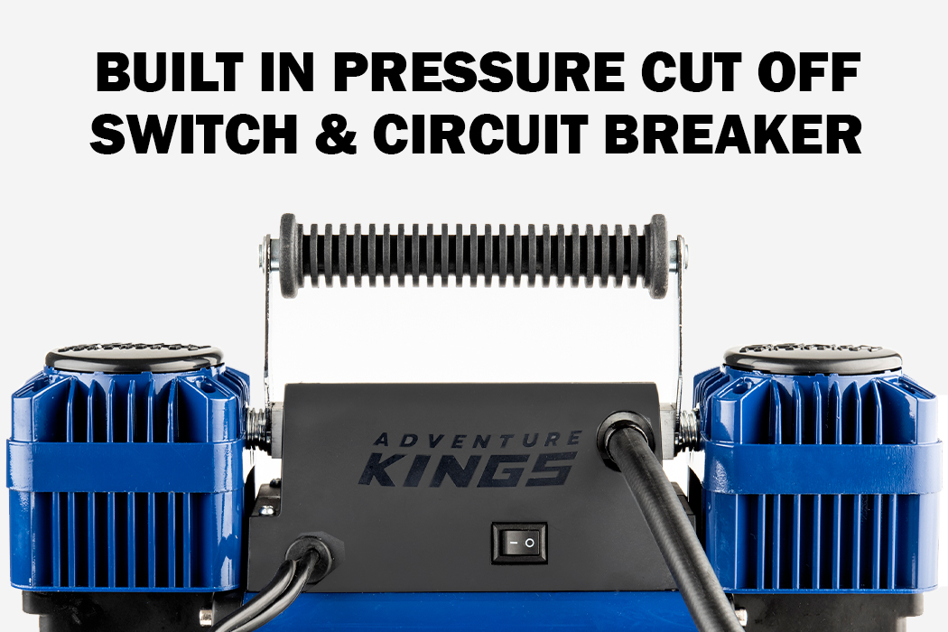 Kings Portable Thumper Max Air Compressor 12V Car SUV Truck 300L/Min ...